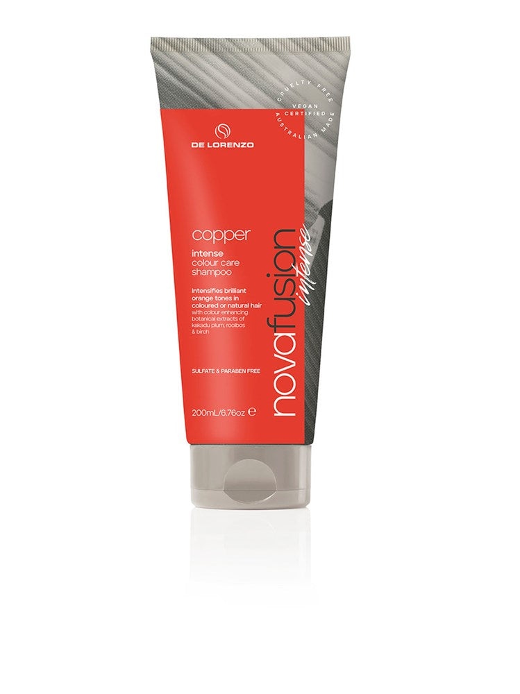 Novafusion Colour Care Shampoo Intense Copper 200mL at KK Hair